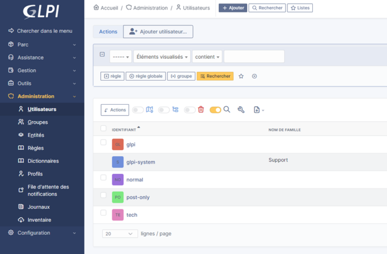 Installation de GLPI 10 sous Linux
