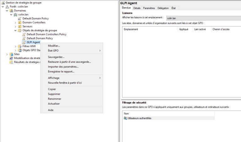 Configuration et installation de l'agent GLPI sous Windows et Linux