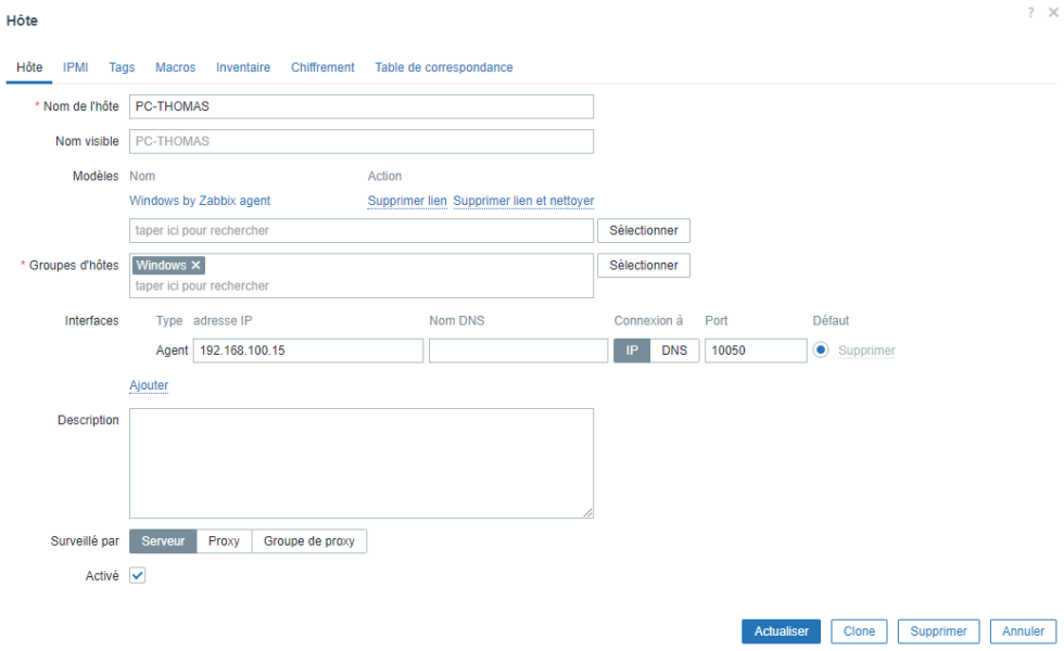 Configuration et installation de l’agent Zabbix sous Windows et Linux Configuration et installation de l’agent Zabbix sous Windows et Linux